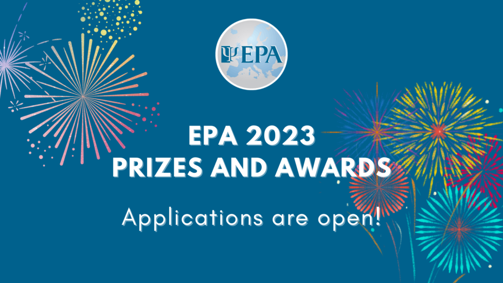 EPA 2023 Research Prizes and Scholarship Programme - European Psychiatric Association