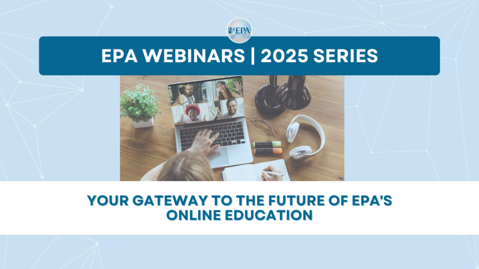 2025 Webinar Series - European Psychiatric Association